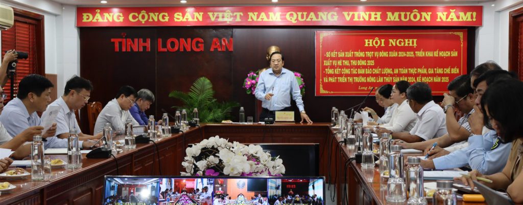 Long An: Sản lượng lúa vụ Đông Xuân 2024 – 2025 ước đạt 1.583.100 tấn ...